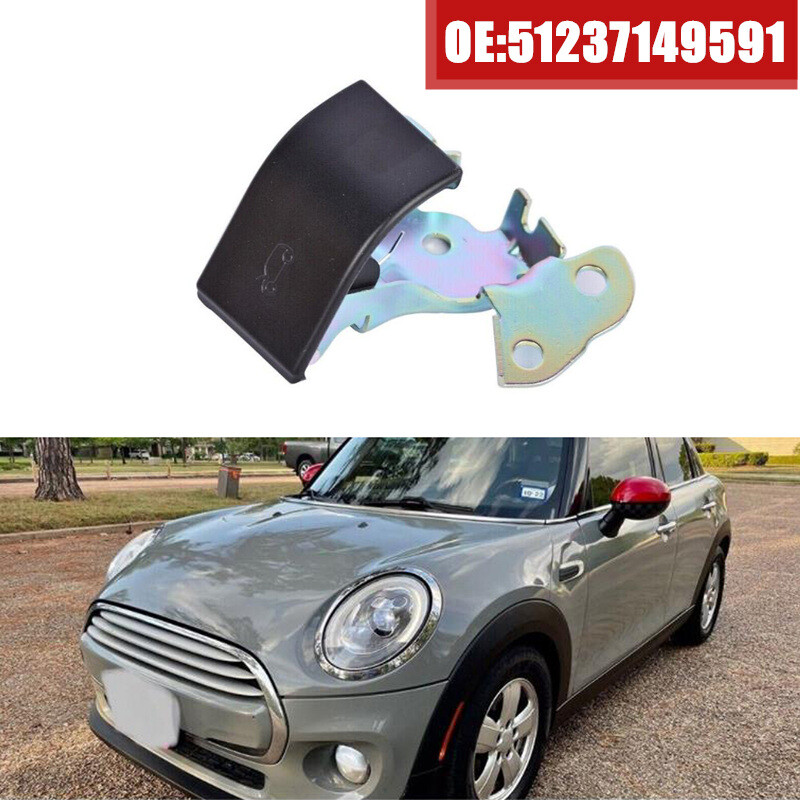 51237149591 Hood Release Handle Lever New For BMW Mini Cooper ...