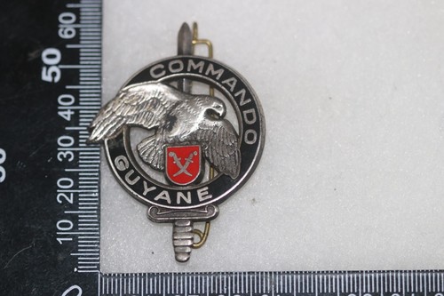 ORIGINAL FRENCH COMMANDO TRAINING CENTRE GUYANE BREAST BADGE | eBay