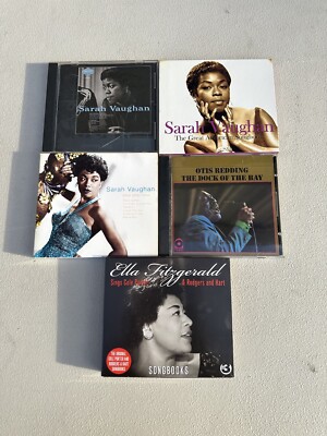 CD Lot Ella Fitzgerald / Otis Redding / Sarah Vaughn CD Lot Jazz & R&B ...
