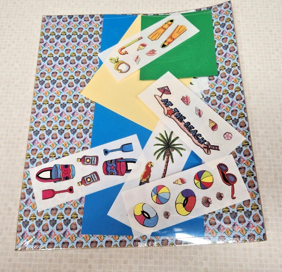 Creative Memories Combo Packs Page Kit Tropical Paper and ...