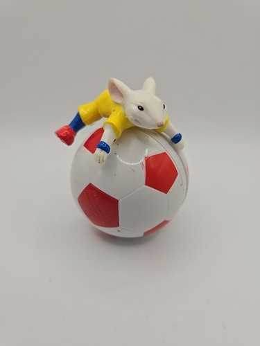 Stuart Little 2 Kids Meal Toy Figure Rolling Soccer Ball Wendys 3.5" | eBay