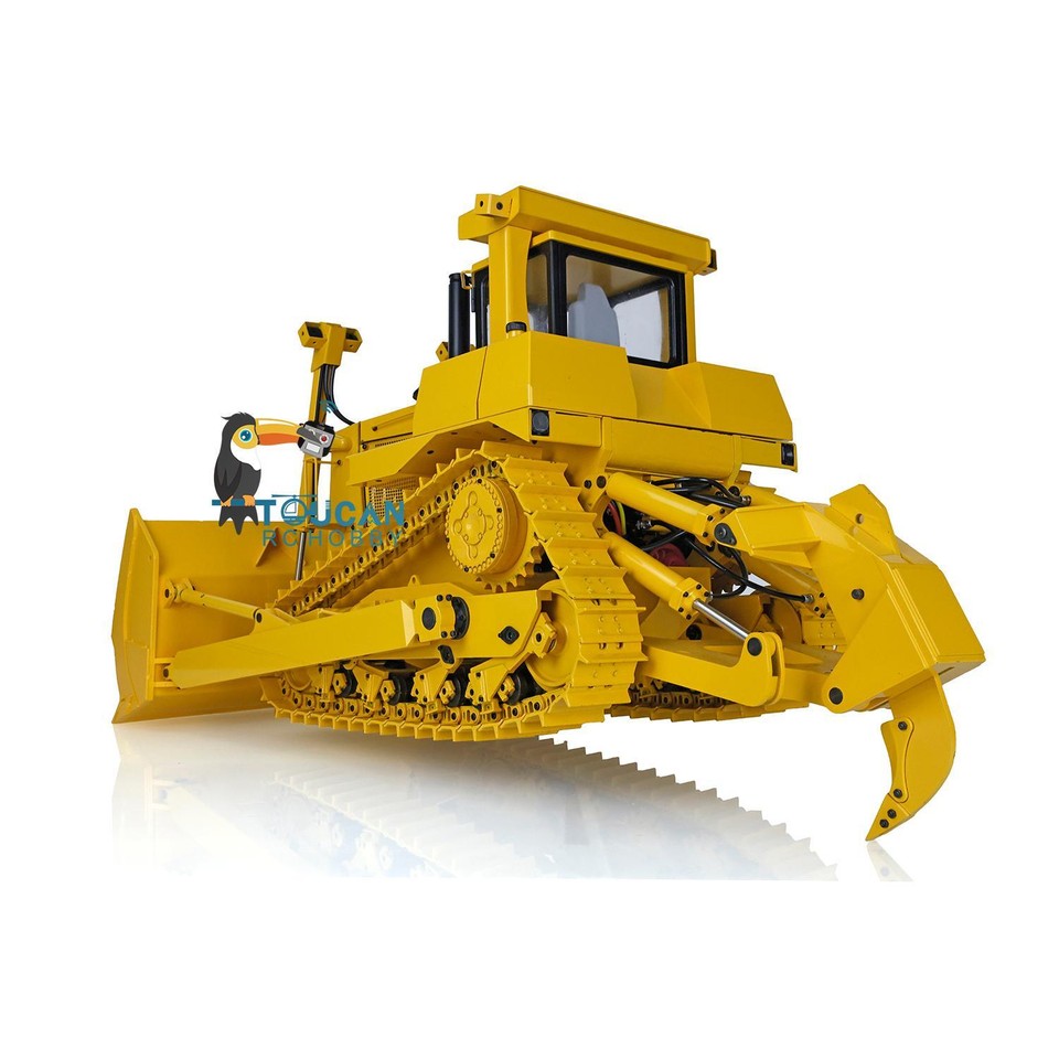 1/14 Scale RC Hydraulic Metal Bulldozer DXR2 Remote Control Tracked ...