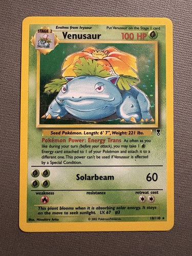 Venusaur 18/110 Legendary Collection Pokémon Card Holo Rare | eBay