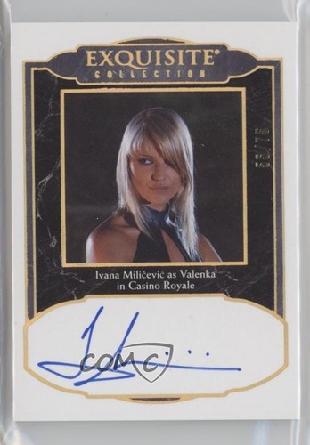2025 Upper Deck James Bond Black Diamond 55/75 Ivana Milicevic as ...
