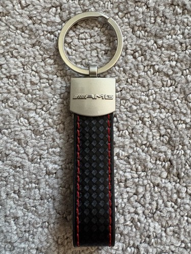 Mercedes Benz AMG Premium Key Chain Keychain Fob New Leather Luxury | eBay