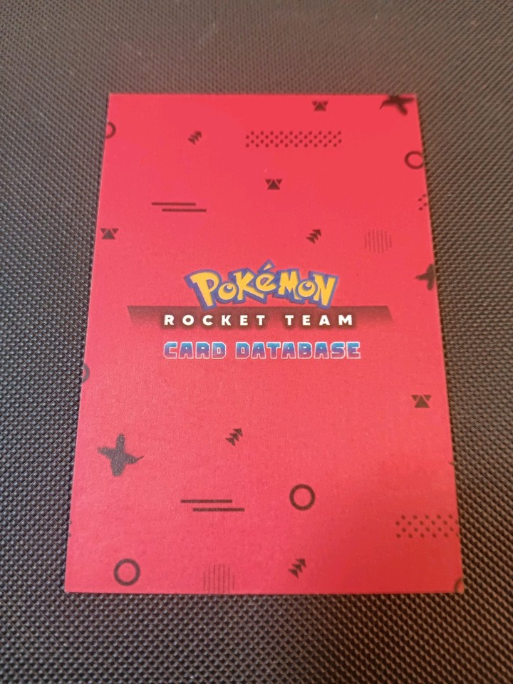 Pokemon Charizard Shiny #4 Purple Holo Team Rocket Card Database Set ...