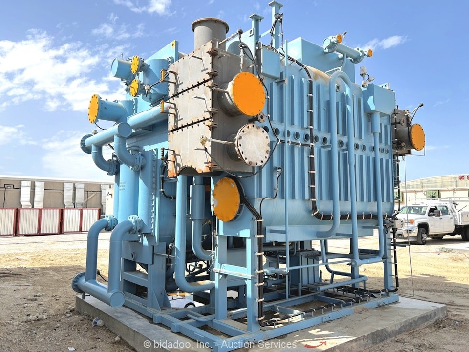 2019 Thermax EJG 50A TCU-S Vapor Absorption Chiller Green House Grower ...