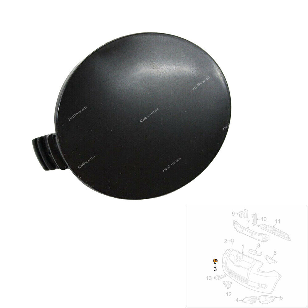 Front Bumper Grille Tow Eye Cap Cover 52721-52906 Fit For Toyota Yaris ...