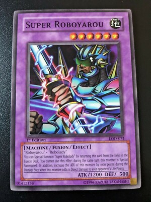 Super Roboyarou LOD-074 1st Edition Common Very Good to Near Mint ...