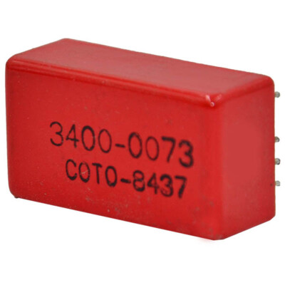 3400-0073 COTO-8437 Coto Technology 9 Pin Reed Relay RED --SA | eBay
