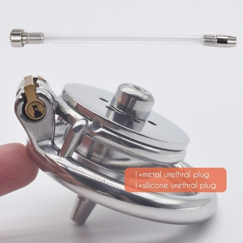 Upgrade Sissy Negative Chastity Cages Device Cylinder Inverted Steel ...