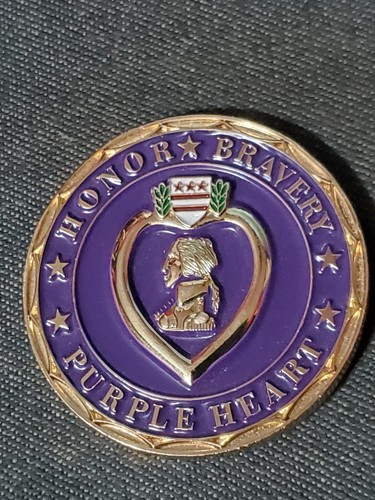 Purple Heart MEDALS OF AMERICA COLLECTION Challenge Coin | eBay