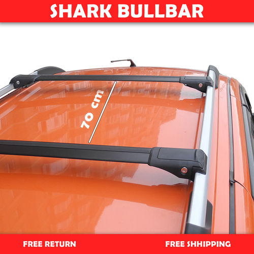 2009-2023 Ford Flex Roof Rack Cross Bars Black Set Luggage Rack Pair To ...