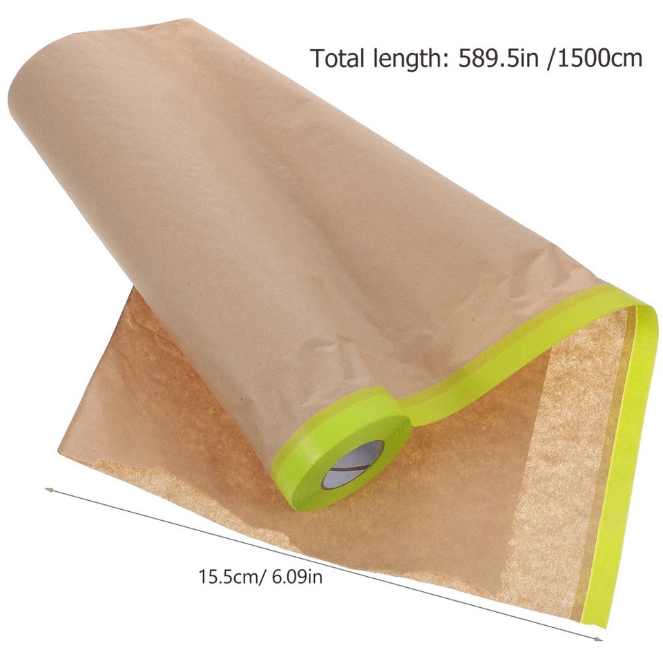 3 Rolls Automotive Painting Car Masking Film Office Paper for Cars | eBay