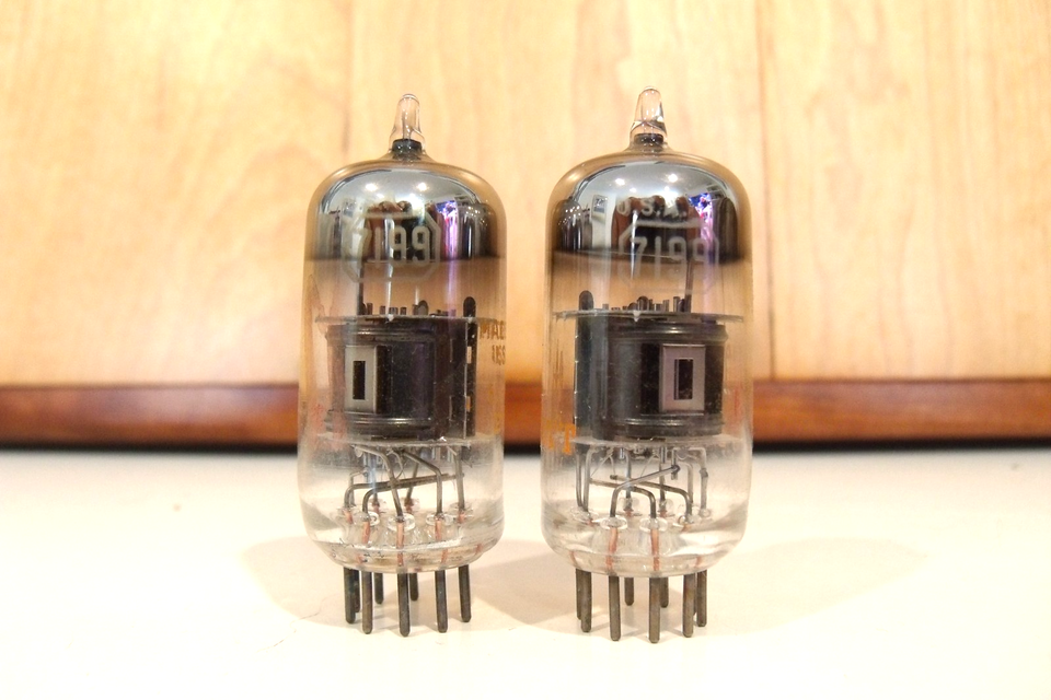 Matched Pair of Same Lot 1960 RCA 7199 Tubes for HH Scott | eBay