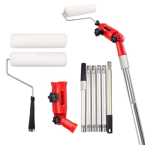 Adjustable Paint Roller 9 inch Paint Roller Frame with 2 Covers ...