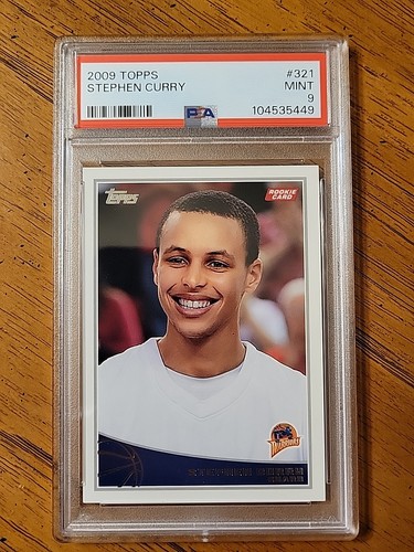 2009 Topps #321 Stephen Curry Rookie RC PSA 9 🔥🔥🔥 | eBay