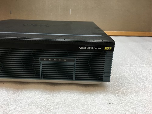 Cisco 2900 Series CISCO2921/K9 V08 Integrated Services Router No PWR ...