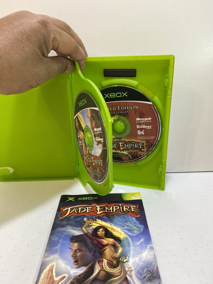Jade Empire 2 Disc Limited Edition (Microsoft Xbox, 2005) CIB Tested ...
