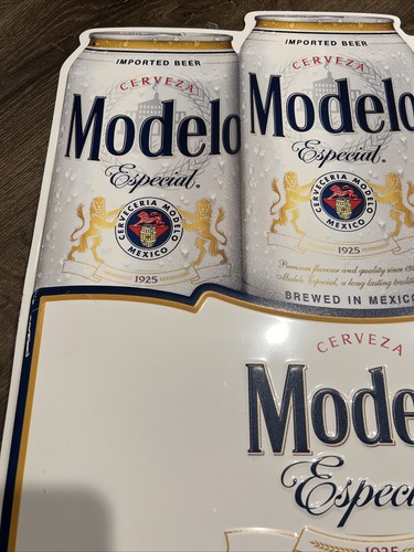 Modelo Beer Vintage Style Tin Metal Bar Sign Poster rare 18x24 ...