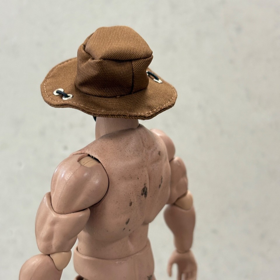 ATS-FH-BN: 1/12 scale fabric bucket hat for 6" ~ 7" action figures ...