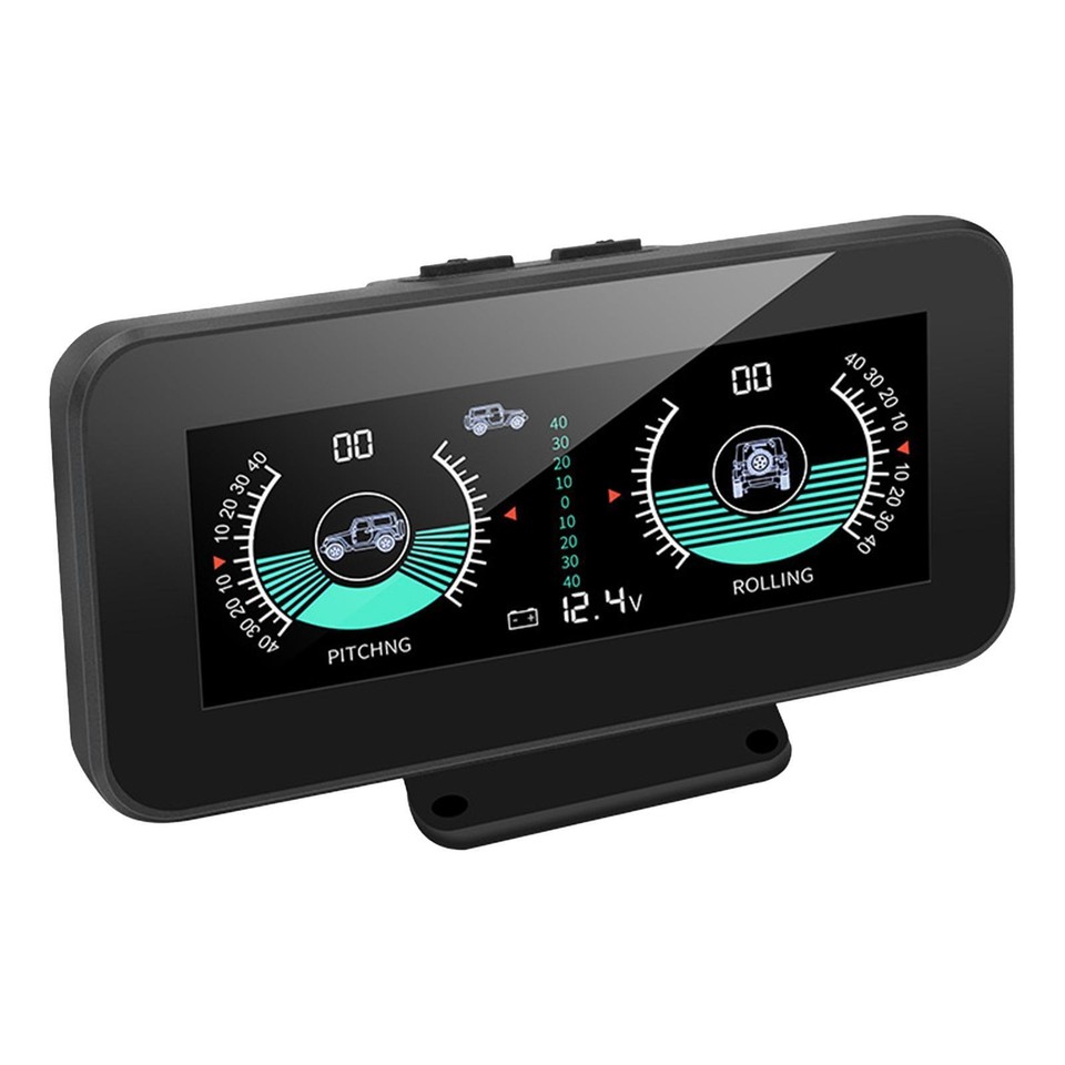 Automotive Slope Meter HUD Inclinometro Digitale per Veicoli Camper | eBay