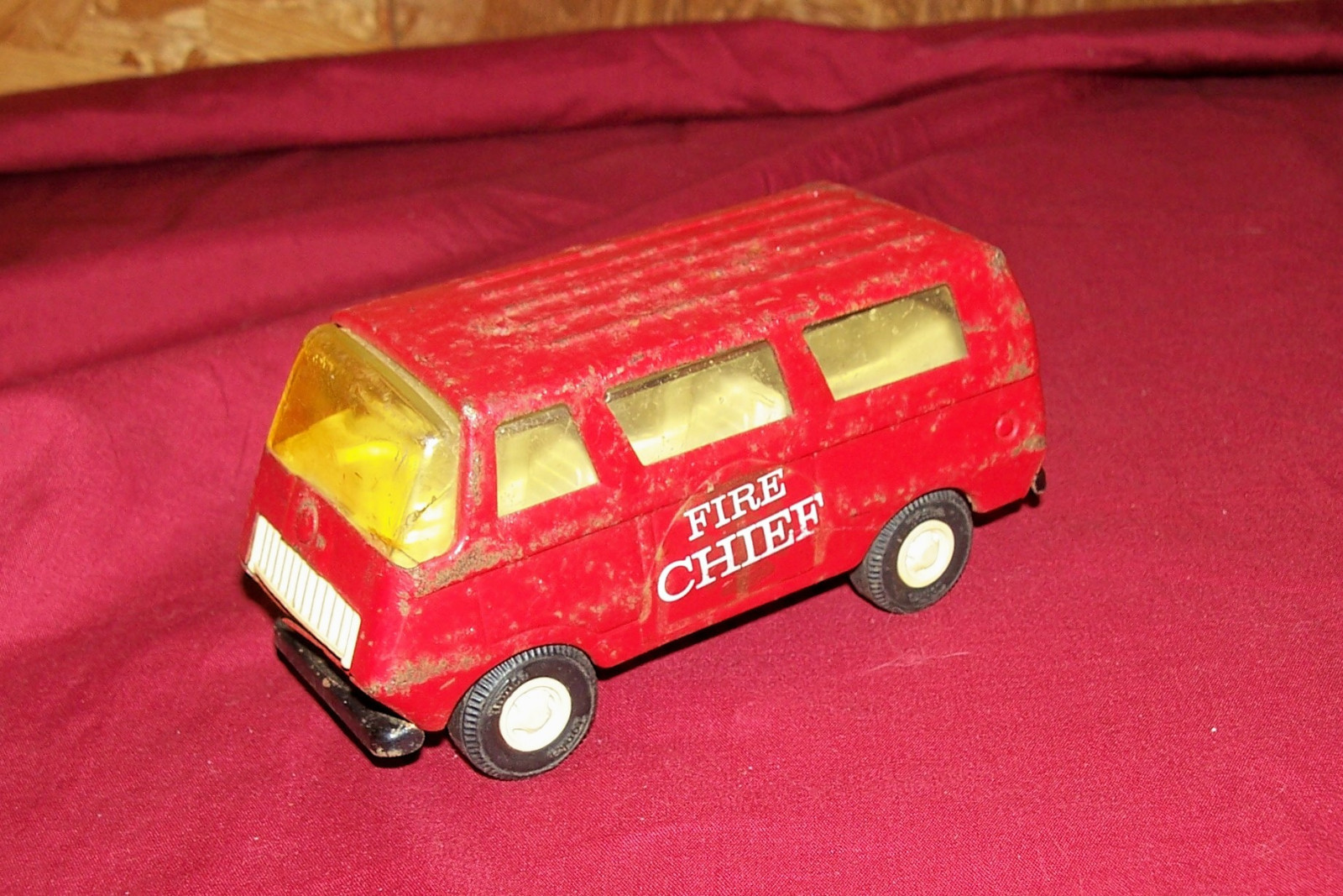 Old Tonka Fire Chief Van Truck Vehicle Emergency Rescue Vintage US ...