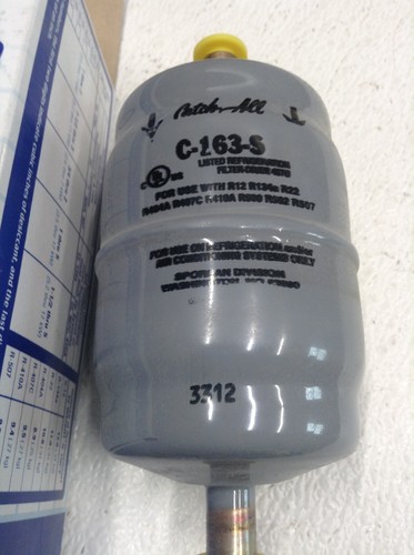 NEW Sporlan 401021 Catch All Filter Drier 3/8 ODF Solder C-163-S | eBay