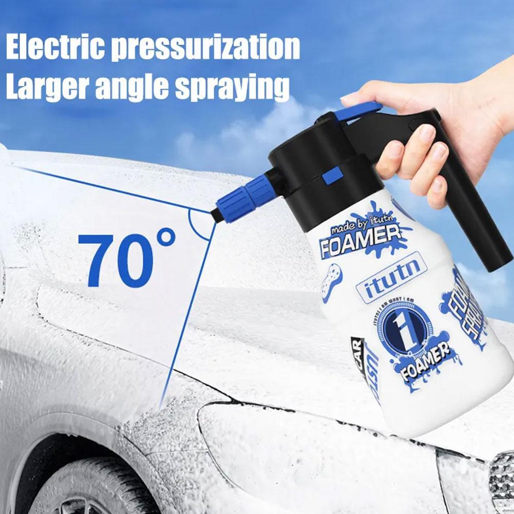 1.5L Electric Foam Sprayer Car Wash Spray Tool Sprayer B` χ& υщ ηψ H3U9 ...