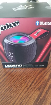 NEW! The Voice - LEGEND Bluetooth Wireless Smart Speaker with LED Light ...
