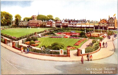 Vintage Postcard The Waterloo Square Bognor Regis United Kingdom ...