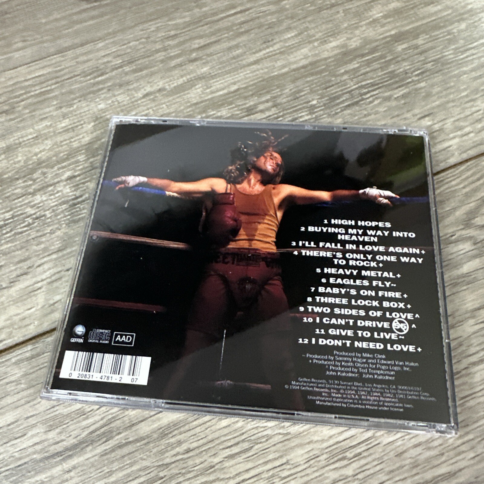 Sammy Hagar: Unboxed CD 1994 CLASSIC ROCK | eBay