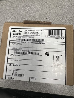 Original Cisco CP-BATT-8821 8821 Battery for CP-8821-K9 IP VOIP Phone ...