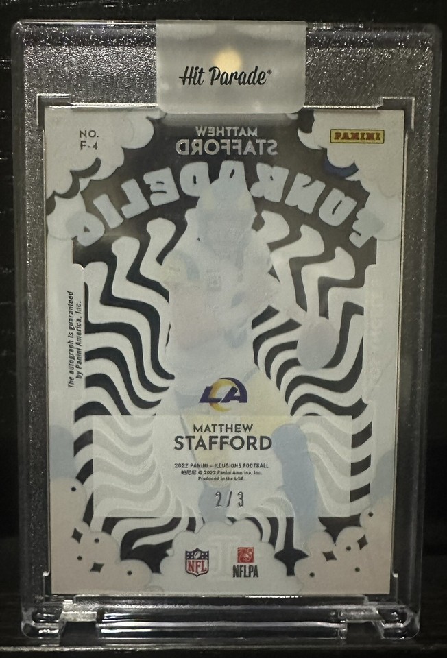 Matthew Stafford Funkadelic Auto /3 🔥🔥🔥 | eBay