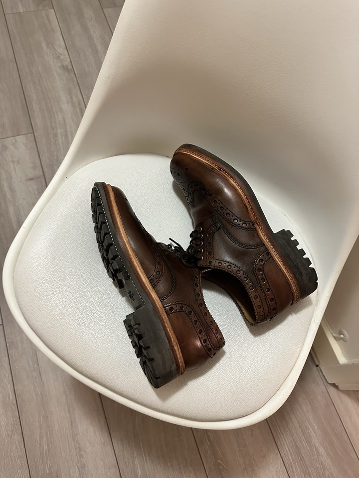 Grenson Archie Men's Brogues Commando Sole - UK 8.5 | eBay UK