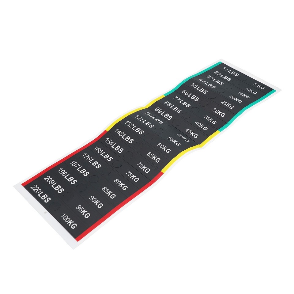 Gym Home Workout Gym Weight Labels Weight Stack Stickers Resist ...