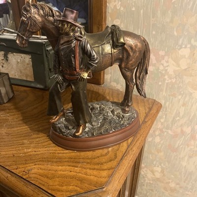 John Wayne Legend Of The West Cold Cast Bronze Sculpture. Bradford ...