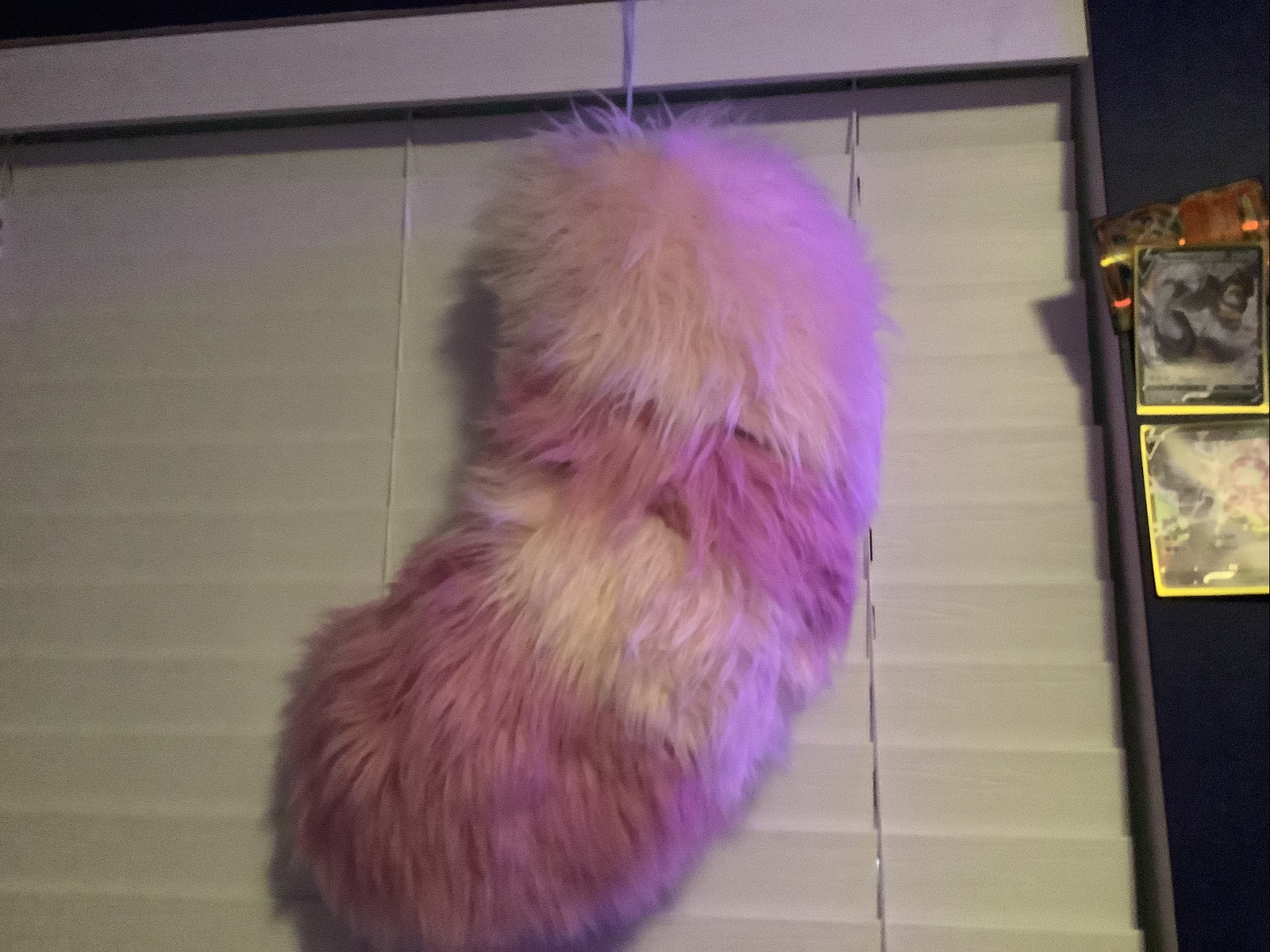 fursuit tail Nub Husky Pink Cosplay Cat Furry - Gem