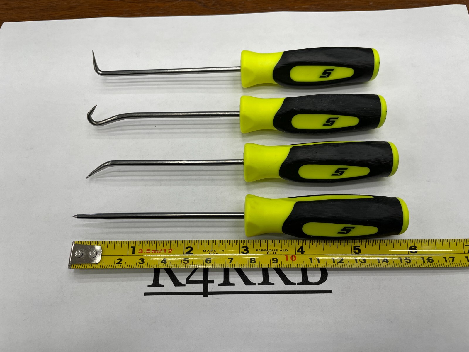 Snap-on Tools USA NEW HIVIZ Mini Soft Grip INSTINCT Awl Hook Pic Set ...