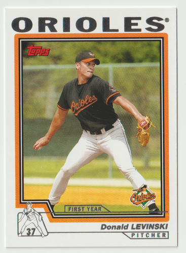 2004 Topps Baseball #306 Donald Levinski FY RC - Baltimore Orioles | eBay