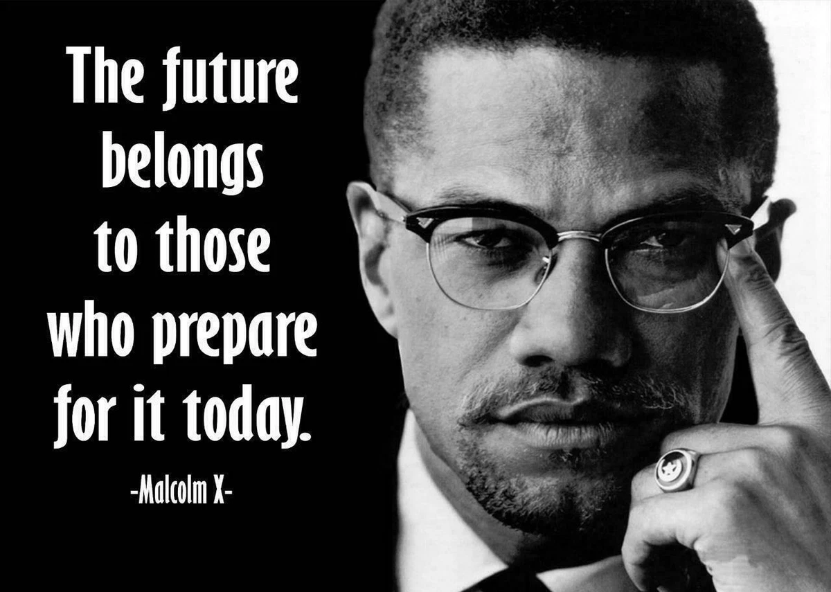 Print Photo Of Malcolm X