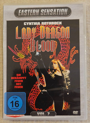 Lady Dragon Blood (DVD) Cynthia Rothrock, Richard Norton. Region 2, PAL ...