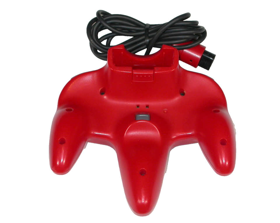Vtg N64 Nintendo 64 Red Gaming Controller Original Box 1996 Authentic ...