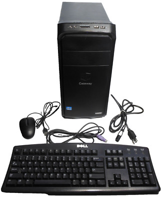 Gateway DX4870 Windows 11 Pro, SSD, HDD, LIbre Office, Keyboard, Mouse ...