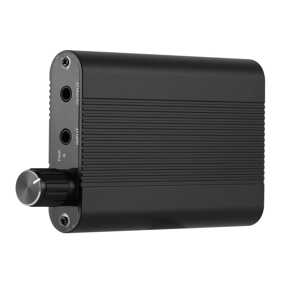 HIFI Headphone Amplifier Portable Earphone AMP 3.5mm 16-300Ω w/ Audio ...