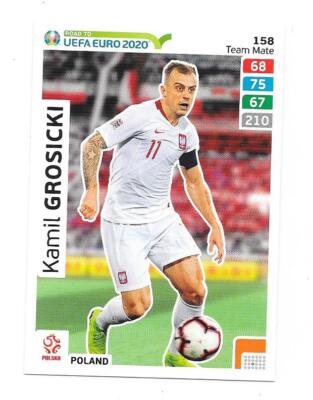 Road To UEFA EURO 2020 #158 Kamil Grosicki, Poland | eBay