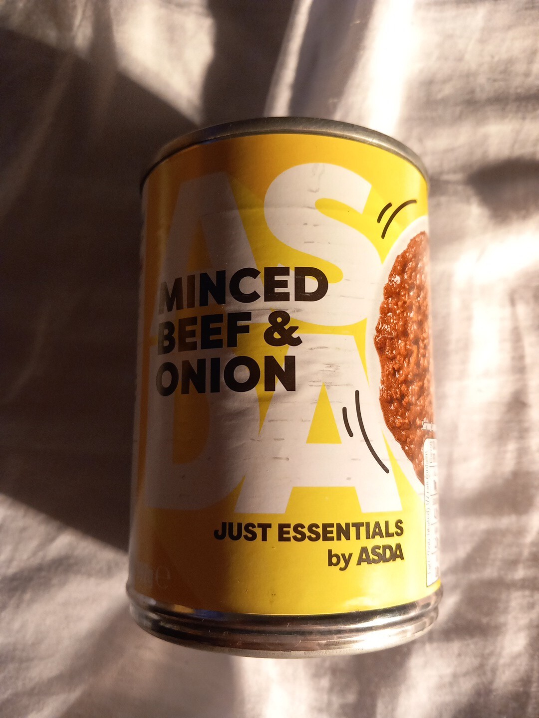 4 TINS of Asda Minced Beef & Onion.4 CANS x392g=1.568Kg.BB Nov 2026 ...