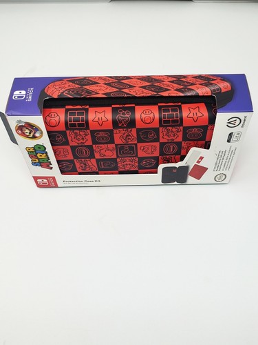 Super Mario Protection Case Kit Nintendo Switch Lite Checkerboard Case ...