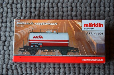 Märklin H0 44404 Mineralöl-Kesselwagen Privatbahn AVIA | Epche VI Spur ...