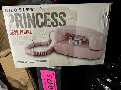 PINK PRINCESS PHONE ROTARY DIAL - Needs Land Line | eBay